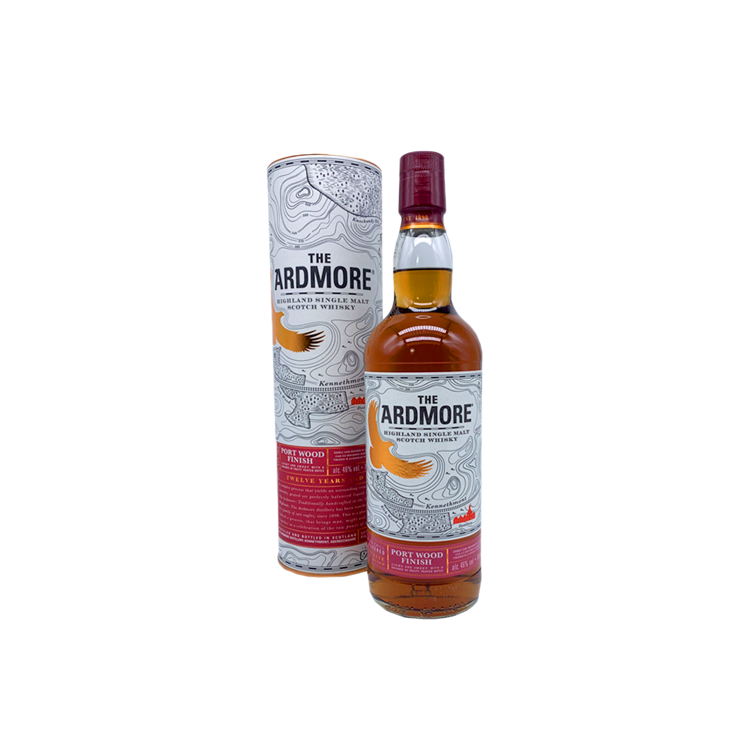 Ardmore 12 Year Old Port Wood Finish 70cl 46% - Whiskyco