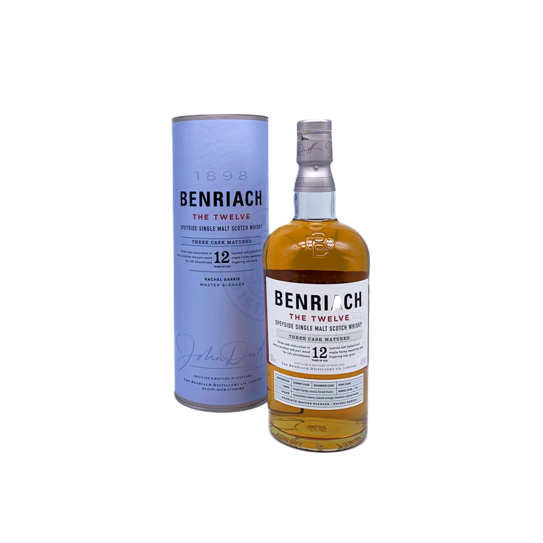 BenRiach 12 Year Old The Twelve 70cl 46% - Whiskyco