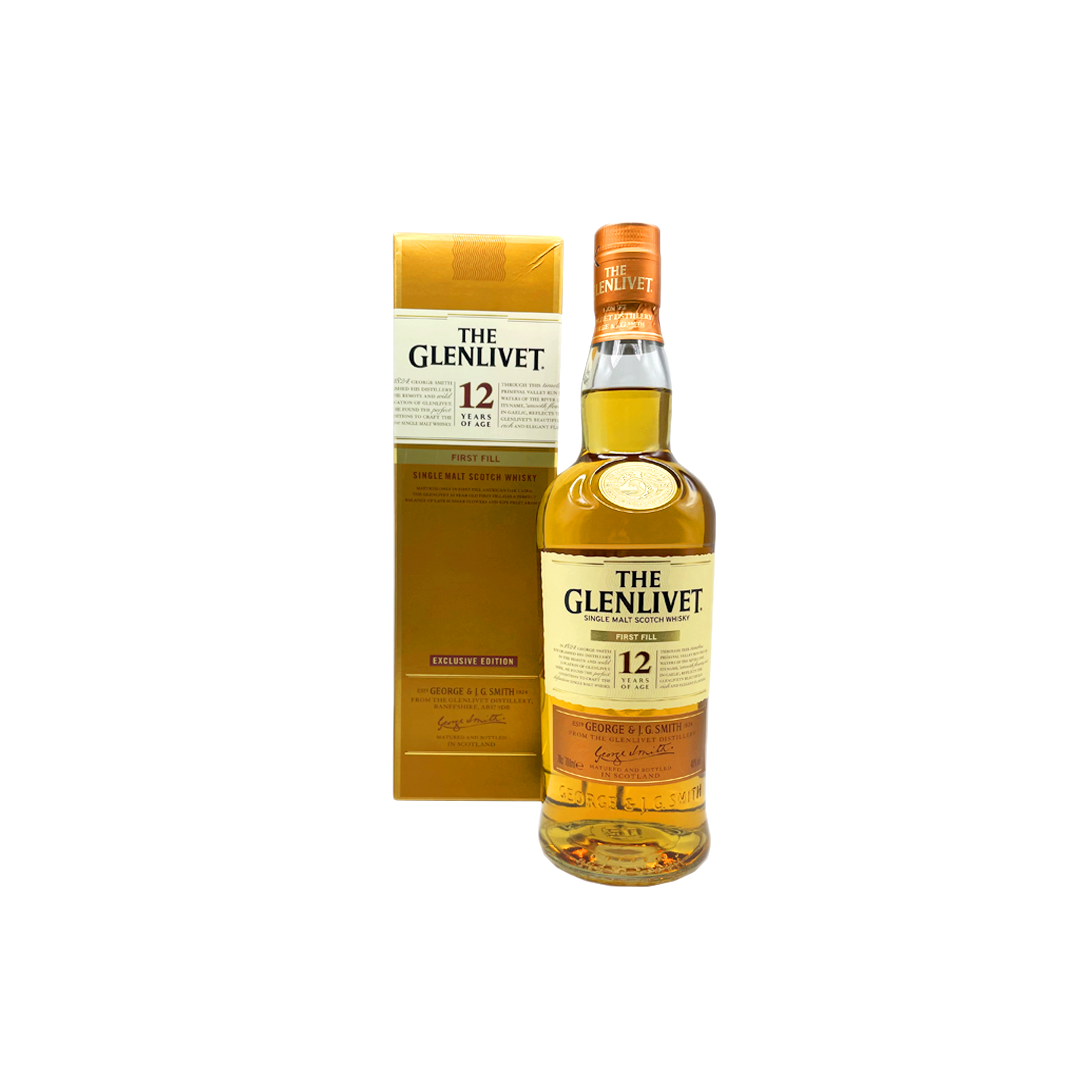 Glenlivet 12 Year Old First Fill 70cl 40% - Whiskyco